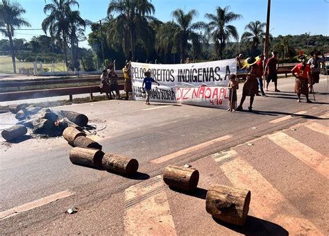Manifestação De Indígenas Em São Joaquim De Bicas Provoca 18