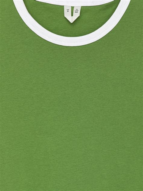 Ribbed T Shirt Green Women Arket Nl