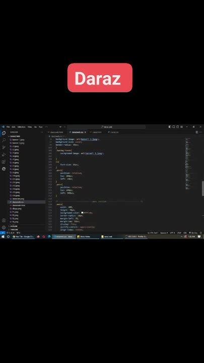 Daraz Web Clonehtmlcss Youtube