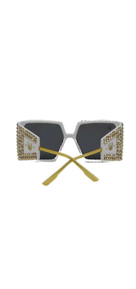 White Hierarchy Sunglasses Urock Couture
