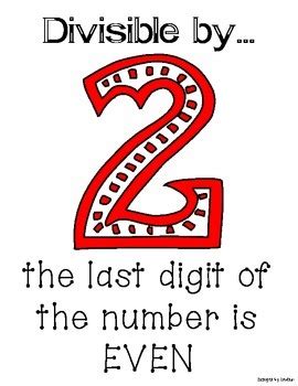 W20 Week 5 Divisibility Rules Flashcards Quizlet