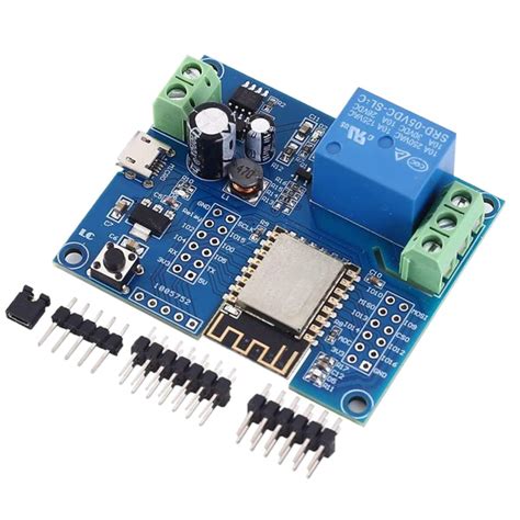 Модуль контроллера реле wifi dc 5 В 8 В 80 В esp8266 беспроводной