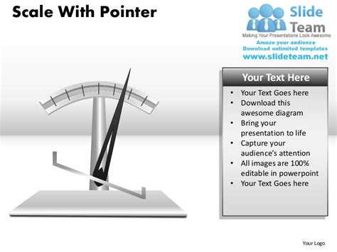 scale with pointer powerpoint presentation slides ppt templates