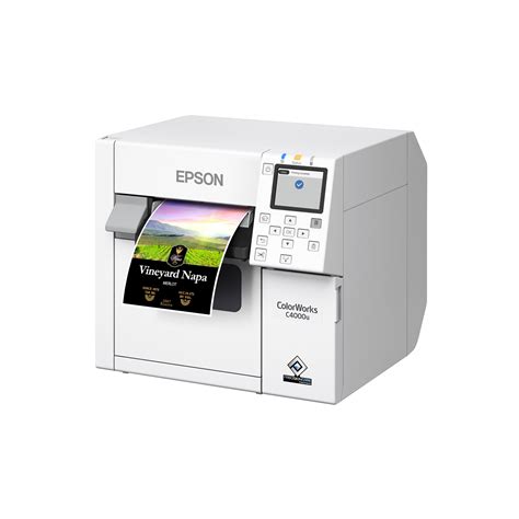 Epson Cw C Compact Inkjet Label Printer Precisioncore Tech Gloss C Ck A Walmart