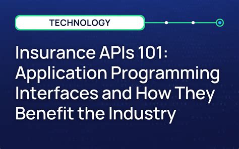 Insurance Apis 101 Application Programming Interfaces And How They Benefit The Industry Agentsync