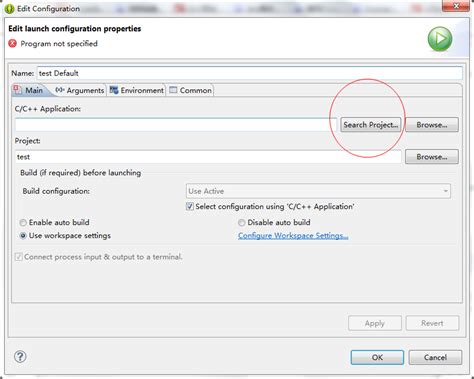 解决a Program File Was Not Specified In The Launch Configuration问题 番茄酱 博客园