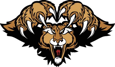 Cheerful And Adorable Cougar Mascot In Vector Artwork Photo Animals
