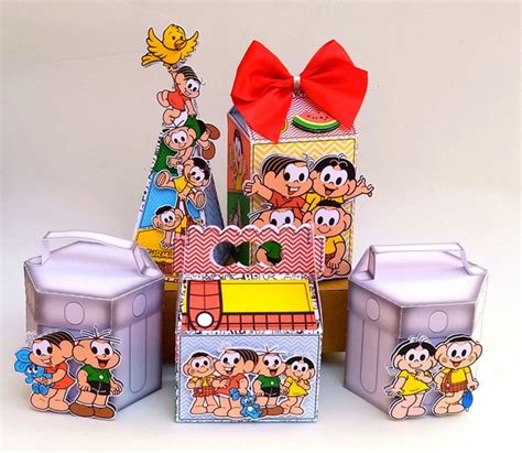 Kit 20 Peças Turma Da Mônica Elo7 Produtos Especiais