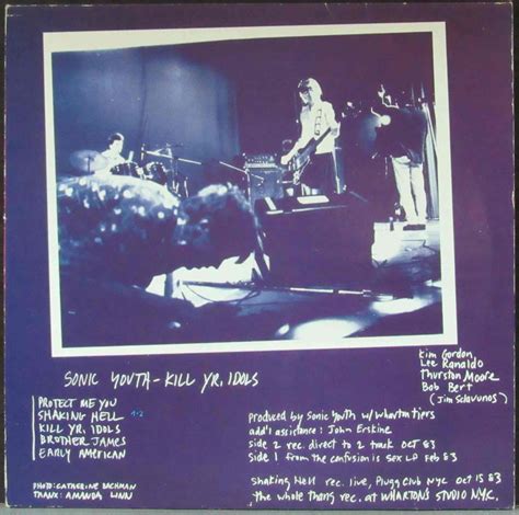 Пластинка Kill Yr Idols Sonic Youth Купить Kill Yr Idols Sonic Youth