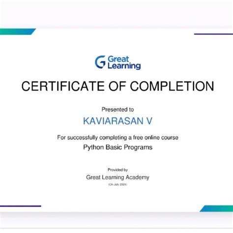 kaviarasan venkatesh on linkedin python greatlearning continuouslearning