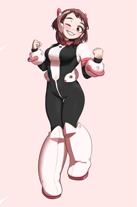 Uraraka Ochaco Boku No Hero Academia Drawn By Piyo Tzdn7222 Danbooru