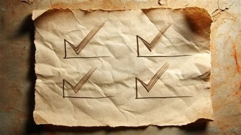 Paper With Three Check Boxes Sketched On Surface Stock Illustration Illustration Of Boxes