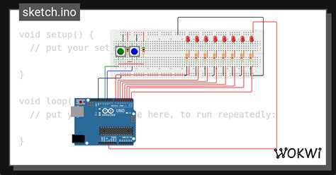 Luces De Navidad Wokwi Esp32 Stm32 Arduino Simulator