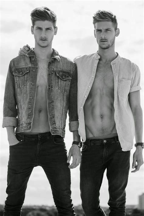 Campbell Nic Pletts Twin Brothers Models 017 Twin Models Male Models