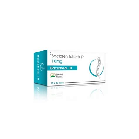 Bacloheal Baclofen 10mg Tablet At Rs 11037stripe In Nagpur Id