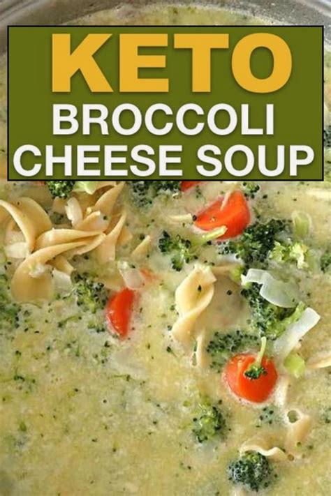 Low Carb Broccoli Cheese Soup Artofit