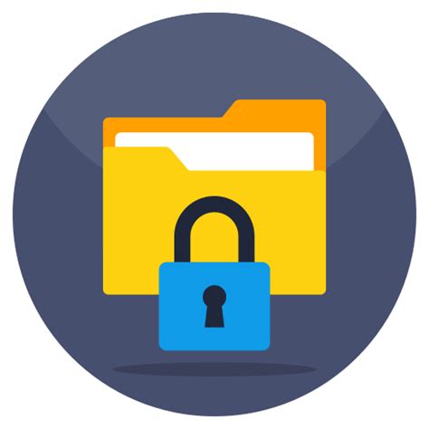 Secure Folder Generic Color Fill Icon