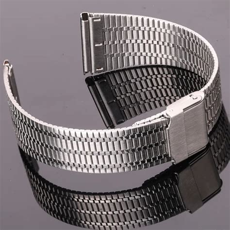 Zegarek Ze Stali Nierdzewnej Bransoletka Z Paskiem 20mm 22mm