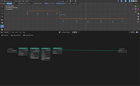 how to make a filter comparing lengths of a curve segment modeling