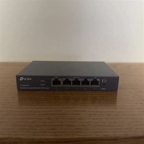 Tp Link Tl R Vpn Safestream Gigabit Multi Wan Vpn Router W Power Cord Picclick Ca