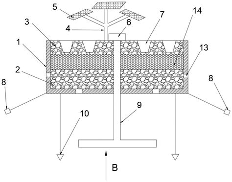 一种用于修复养虾池塘环境的新型生态浮床的制作方法