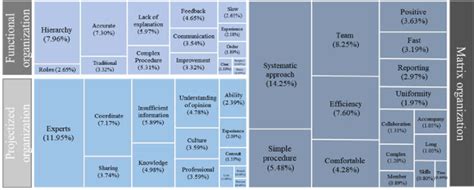 Treemap Analysis Conducted By Each Organization Structure Based On
