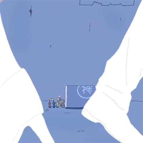 Red Pikmin Olimar Yellow Pikmin And Blue Pikmin Pikmin Drawn By Chikin Toritoritori