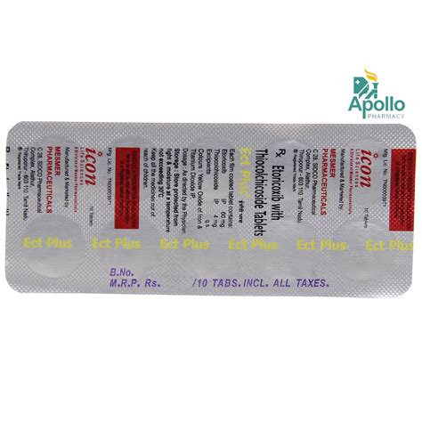 Ect Plus Tablet 10s Price Uses Side Effects Composition Apollo