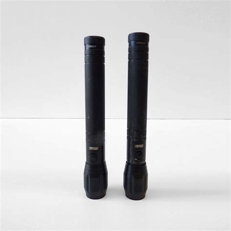 Large Black Arlec Torch Axis