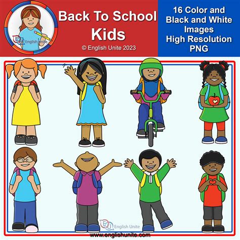 Clip Art Back To School Variety Bundle Made By Teachers