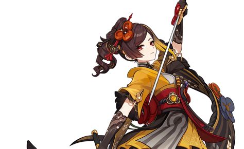 Chiori Genshin Impact Portrait Render By Deg5270 On Deviantart