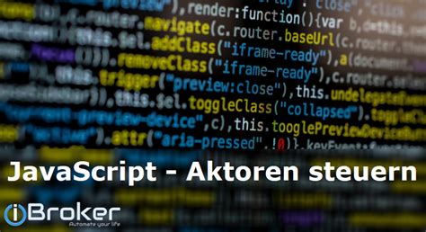 Iobroker Javascript Aktoren Steuern Smarthome Tricks De