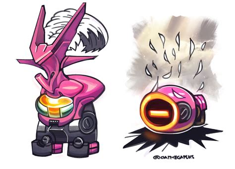 Crewmate Dead Body And Dilanza Guel Custom Gundam And 2 More Drawn