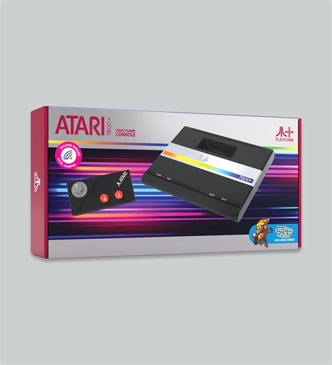 Atari 7800 Console And Gamepad Atari®
