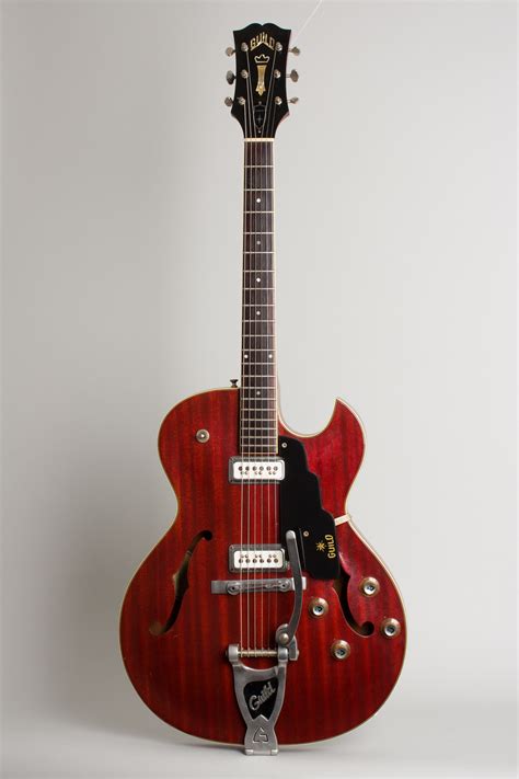 Guild Starfire Iii Thinline Hollow Body Electric Guitar 1962 Retrofret