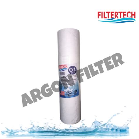 Jual Cartridge Filter Sediment Filter Spun 10 Inch 1 3 5 10