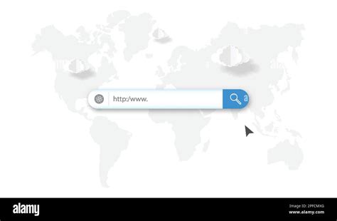 Search Bar For The User Interface And Web Site Search Address And