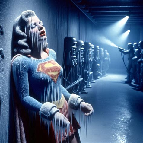 50s Supergirl In Cold Storage By Archivebat On Deviantart