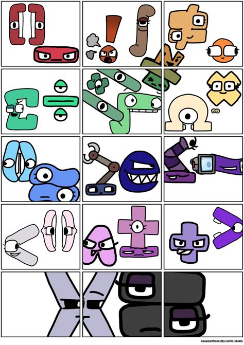 Math Lore Characters Organized By Color Fandom