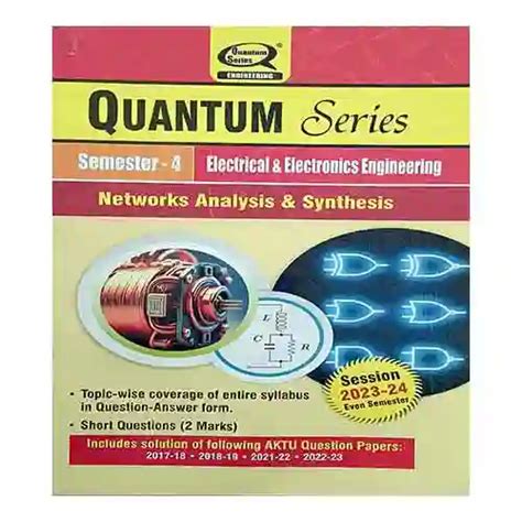 Quantum Series Networks Analysis And Synthesis 2024 Aktu