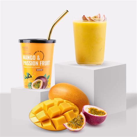 Mango Passion Fruit Smoothie Revive Superfoods