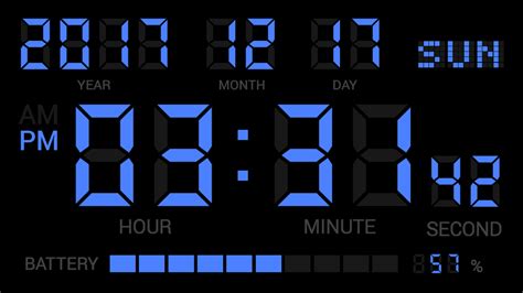 android için simple digital clock digital clock shg2 free apk İndir