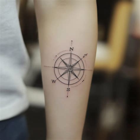 Top 5 Meanings Behind Compass Tattoos A Symbol Of Direction And Purpo