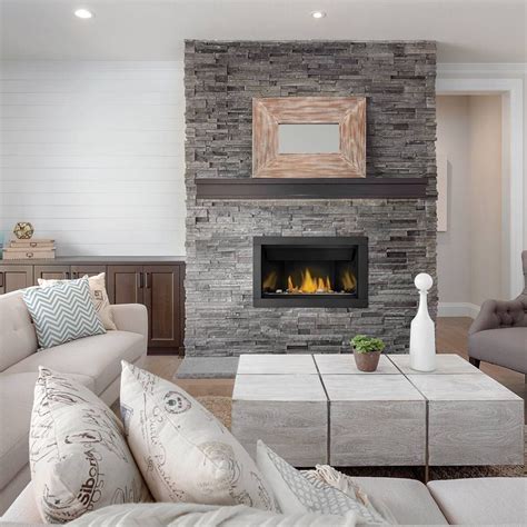 Napoleon Ascent Linear Inch Direct Vent Fireplace Natural Gas Electronic Ignition Standard