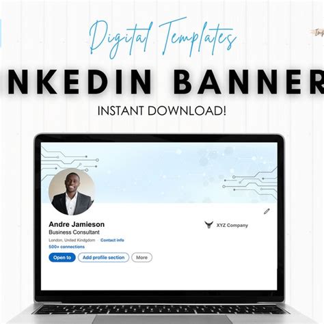 Project Manager Linkedin Banner Etsy