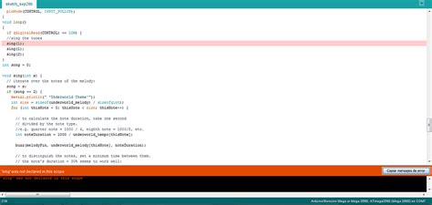 Uso de la instrucción if en un marco de código con mensaje de error Software Arduino Forum