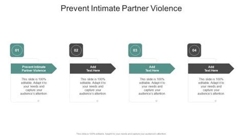 Prevent Intimate Partner Violence Powerpoint Presentation And Slides