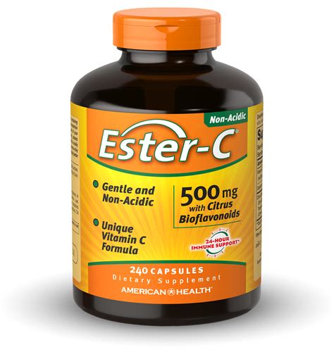 Ester C® 500 Mg Wcitrus Bioflavonoids Vitamin World