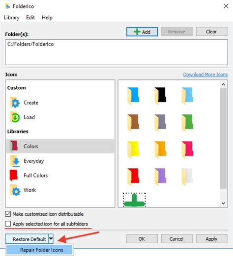 What If The Custom Folder Icon Does Not Show
