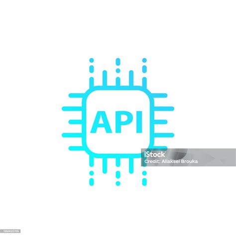 Vetores De Api Ícone Vetorial Da Interface De Programação De